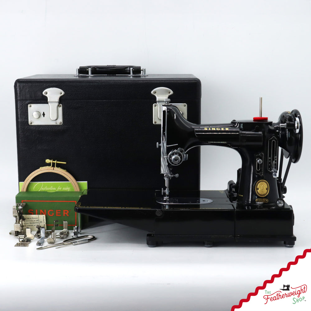 Singer Featherweight 222K Sewing Machine For Sale – The Singer ...
