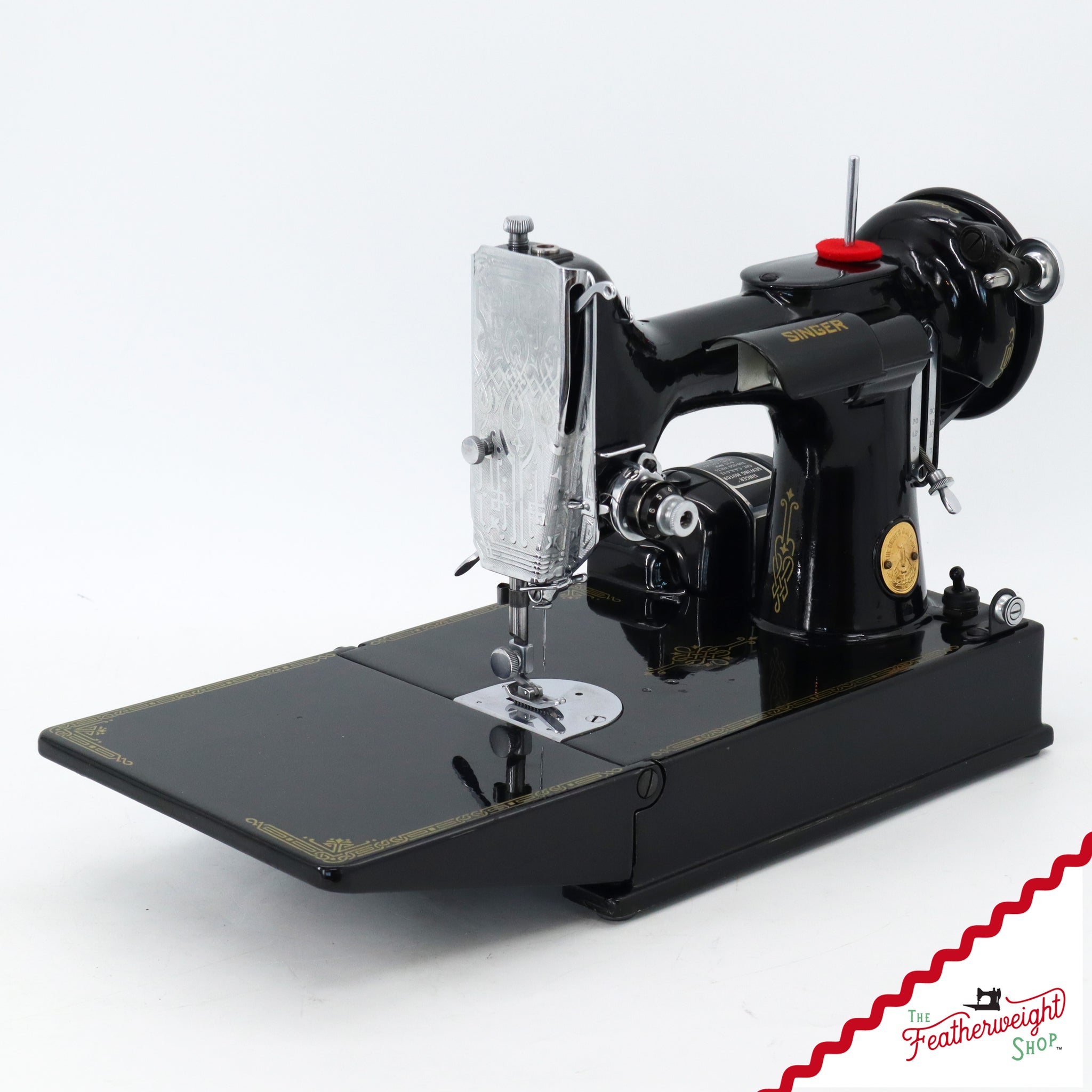 Featherweight 221K Sewing Machine, EF6916** - 1950 – The Singer ...