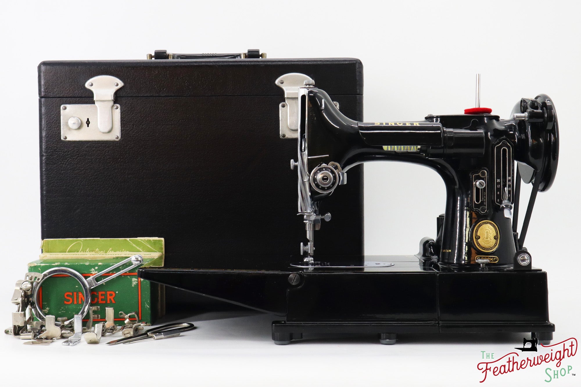 Singer Featherweight 222K Sewing Machine For Sale – The Singer ...