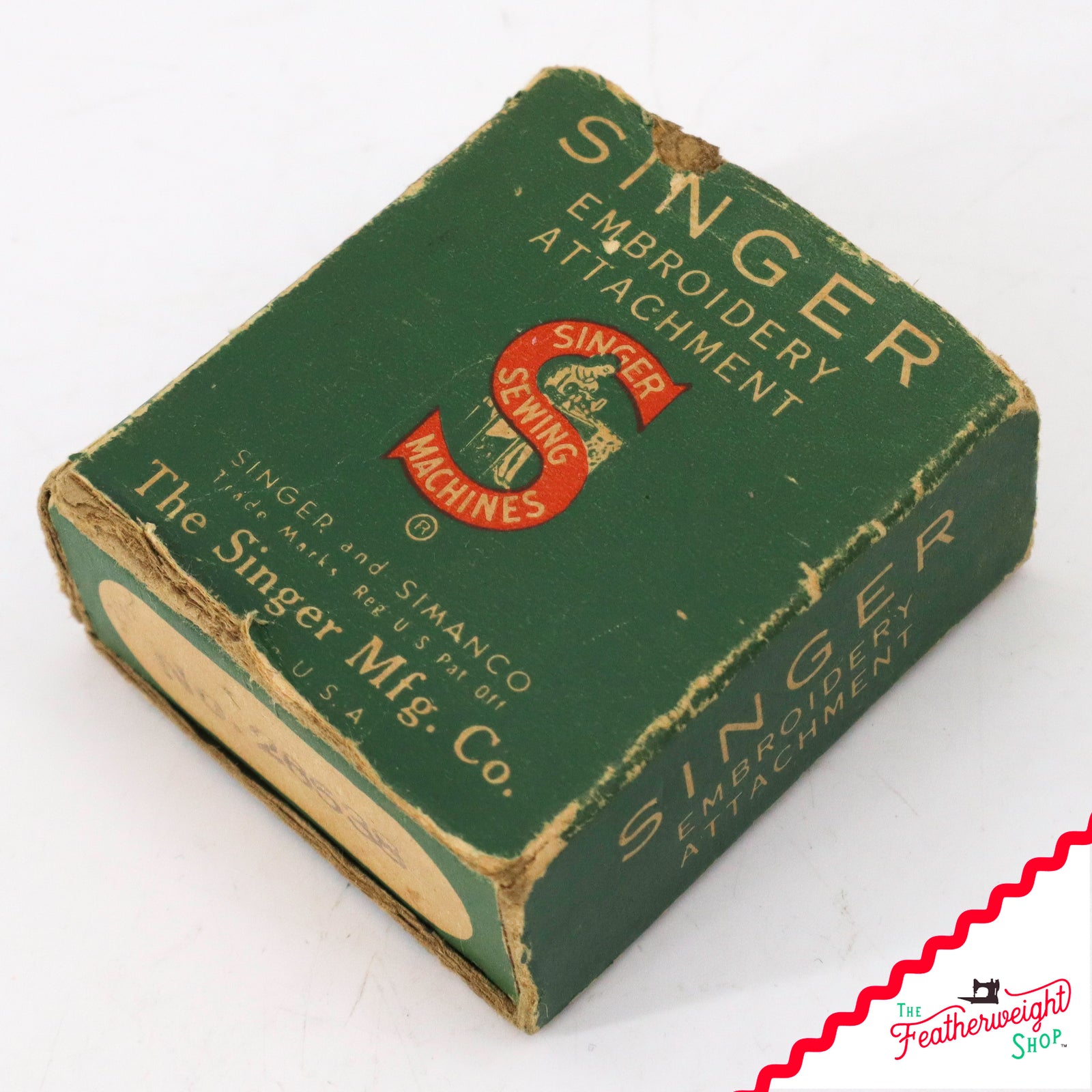 Single Thread Embroidery Attachment, Singer (Vintage Original) – The ...