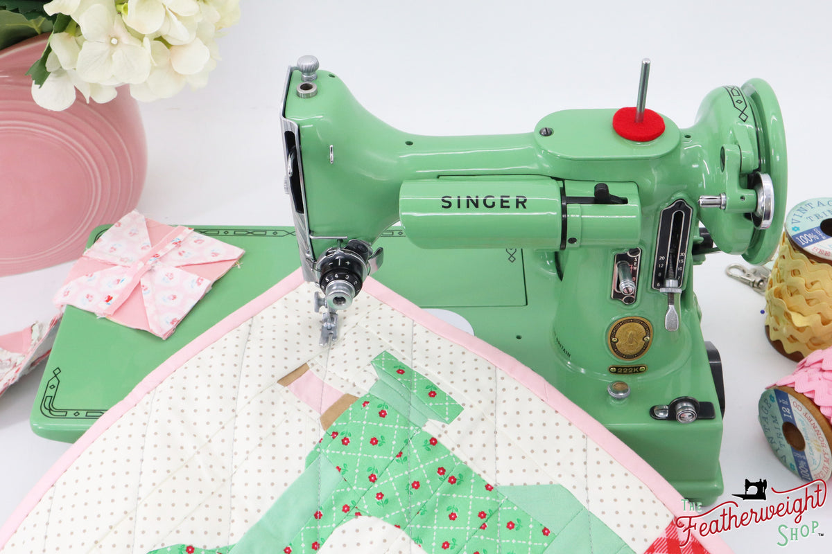 Singer Featherweight 222K Sewing Machine For Sale – The Singer ...