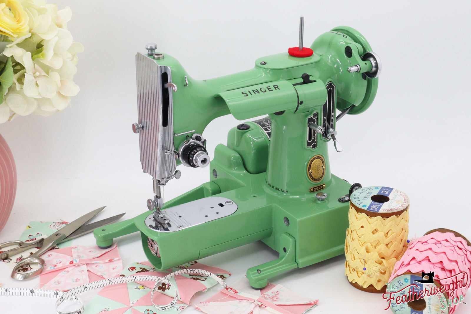 Singer Featherweight 222K Sewing Machine For Sale – The Singer ...
