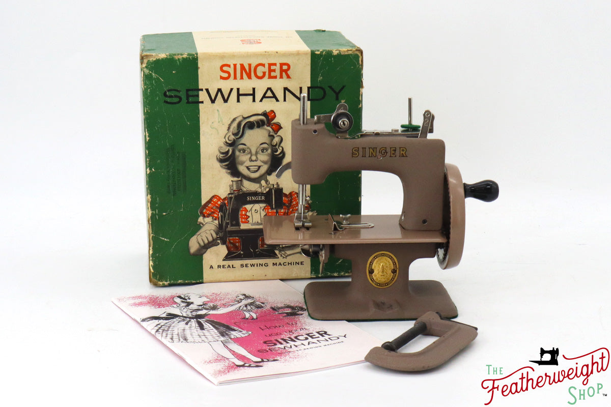 Singer Sewhandy Model 20 - Wrinkle / Warm Taupe, Complete Set! June 20 ...