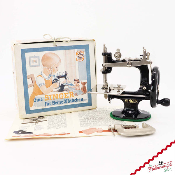 Singer Sewhandy Model 20 - Black - RARE, Complete German Set – The ...