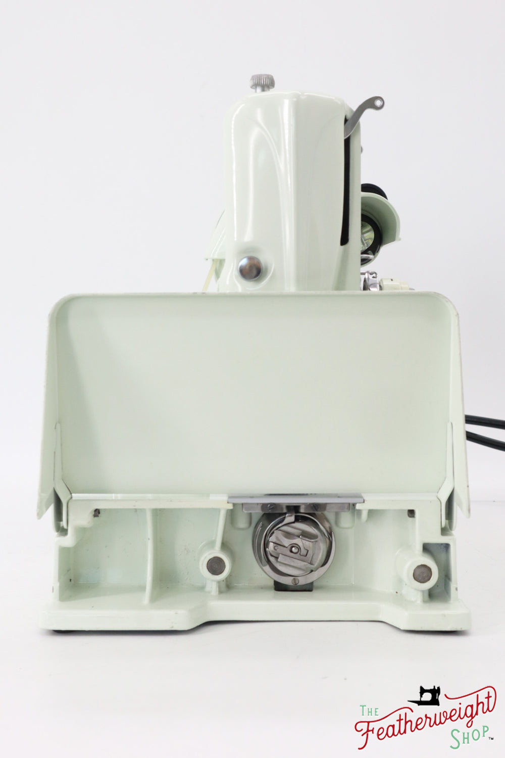 Singer Featherweight 221K Sewing Machine, WHITE - EV9052** – The Singer ...