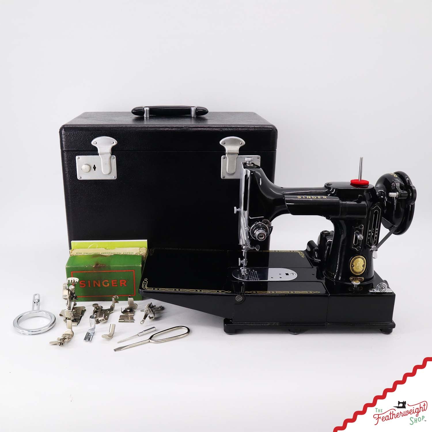 Singer Featherweight 222K Sewing Machine For Sale – The Singer ...