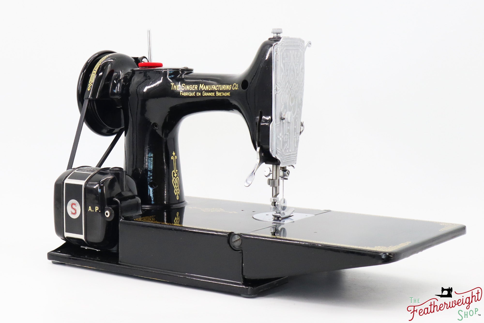 Singer Featherweight 221K Sewing Machine, French EG350*** – The Singer ...