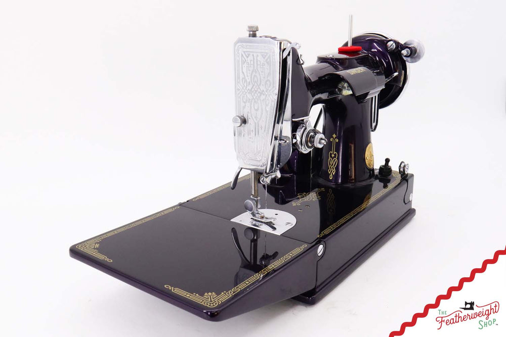Singer Featherweight 221, AE0607** - Fully Restored in Black Iris – The ...