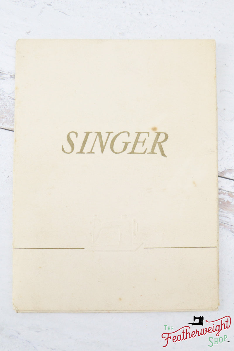 Picture Set, Singer Sewing Machines - French, (Vintage Original) - RAR ...