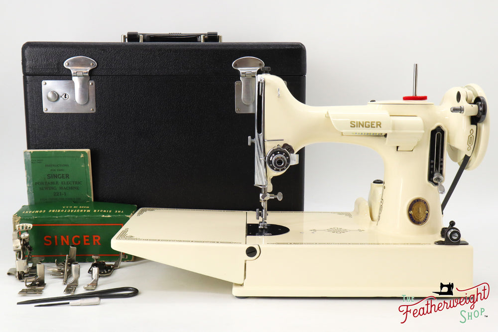 Singer Featherweight 221, Centennial - AK116*** - Fully Restored in Su ...