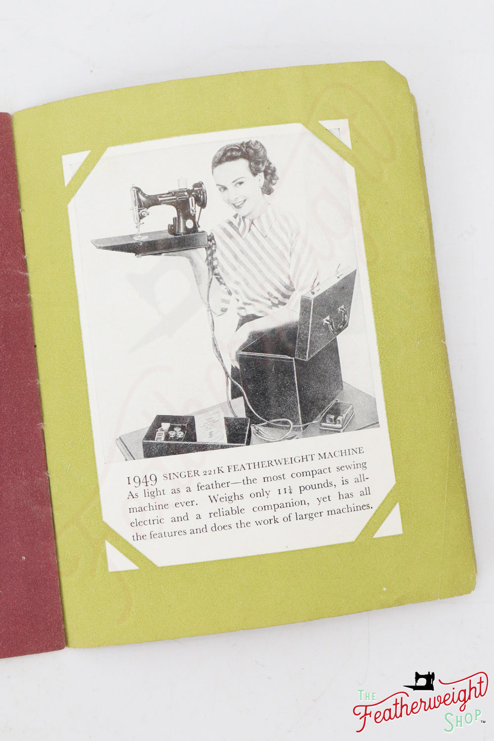 Booklet, Family Sewing Machine Album, Singer (Vintage Original) – The ...