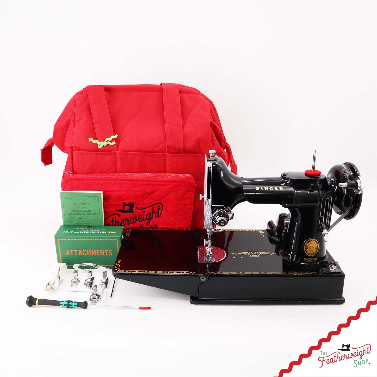 Singer Featherweight 221 Sewing Machine, EJ212*** - Quilter's Special ...