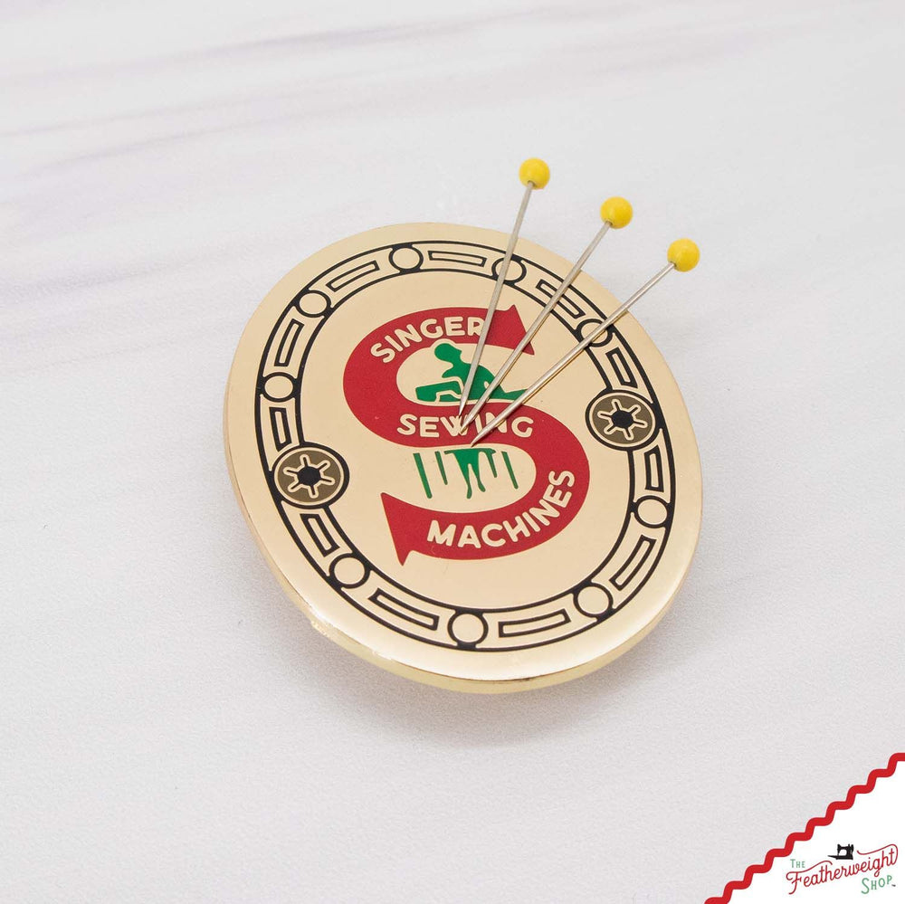 Needle Minder, PIN PAL - Singer's RED S Badge – The Singer ...