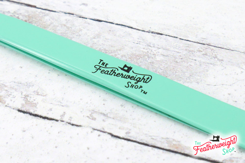 Precision Tweezers, Sharp Jadeite Green Featherweight Shop – The Singer ...