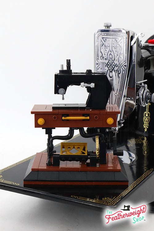 Treadle Sewing Machine Lego-Style Toy Building Block Set by Sallie Tom ...