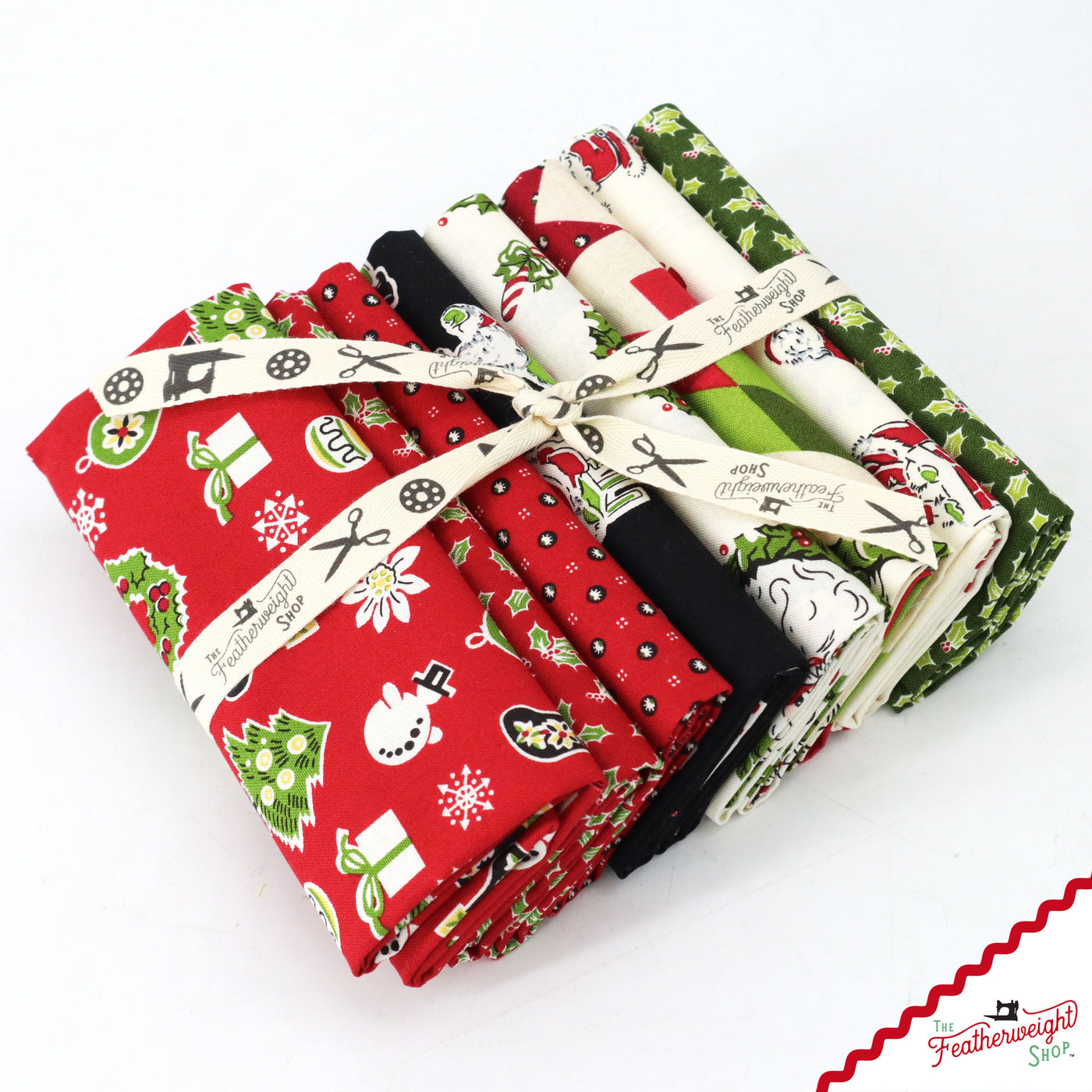 Fabric, My Childhood Christmas by Buttermilk Basin - FAT QUARTER BUNDL ...