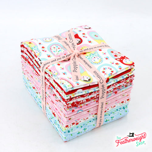 Fabric, Christmas Joys - FAT QUARTER BUNDLE – The Singer Featherweight Shop