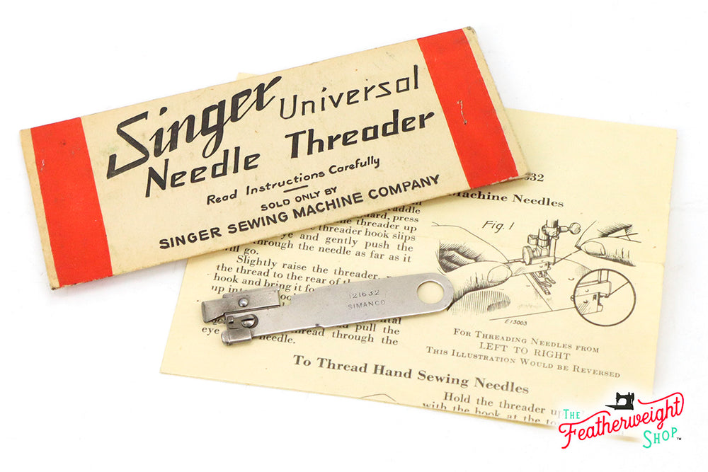 Needle Threader, Singer (Vintage Original) – The Singer Featherweight Shop