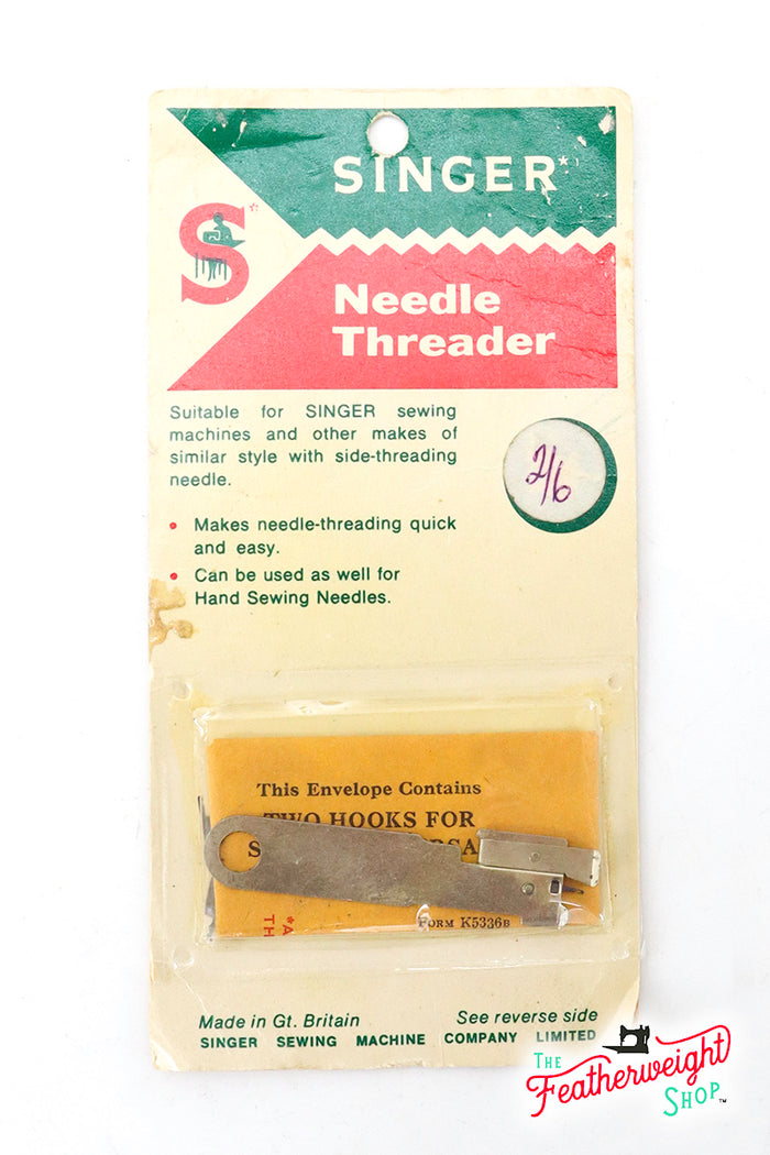 Needle Threader, Singer (Vintage Original) – The Singer Featherweight Shop