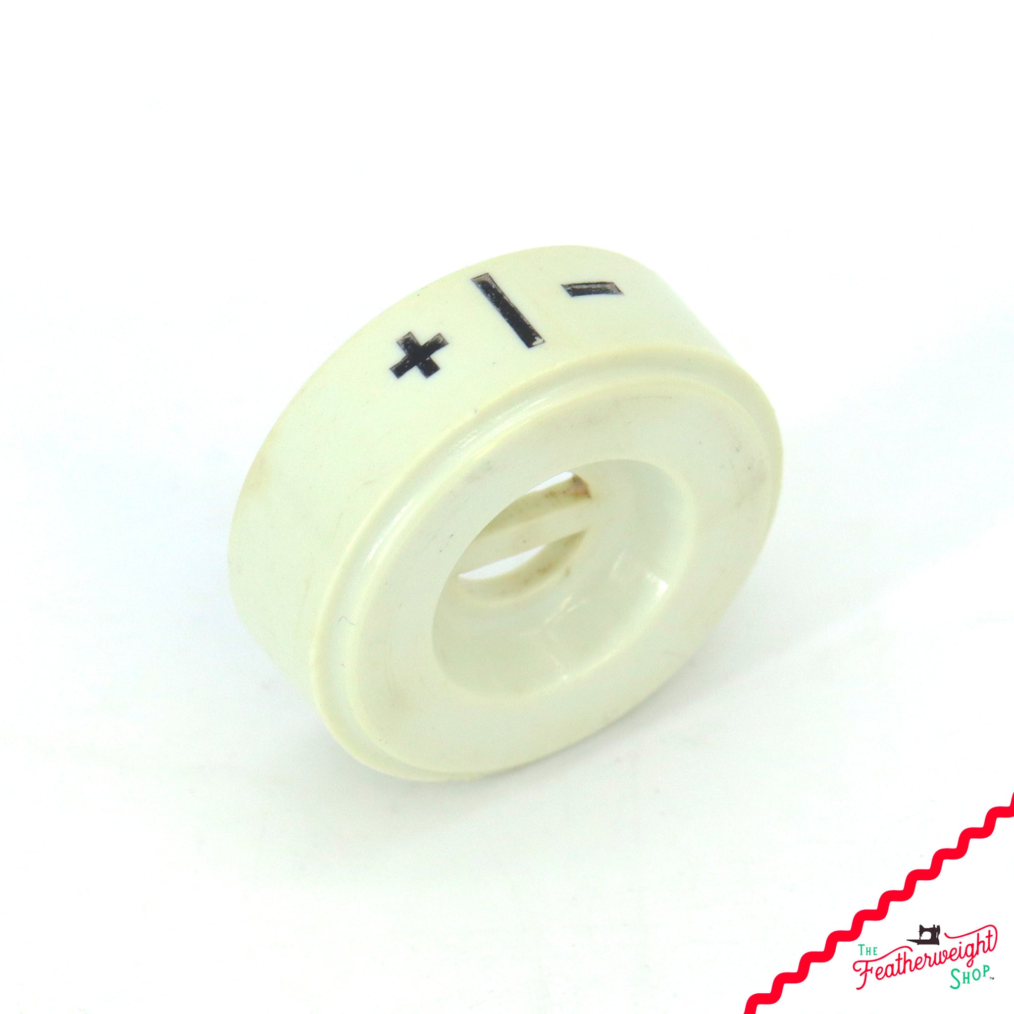 Plus and Minus Indicator Dial, White Singer Featherweight 221K (Vintag ...
