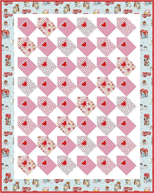 PATTERN, Sending My Love Quilt by the Cottage Mama – The Singer ...