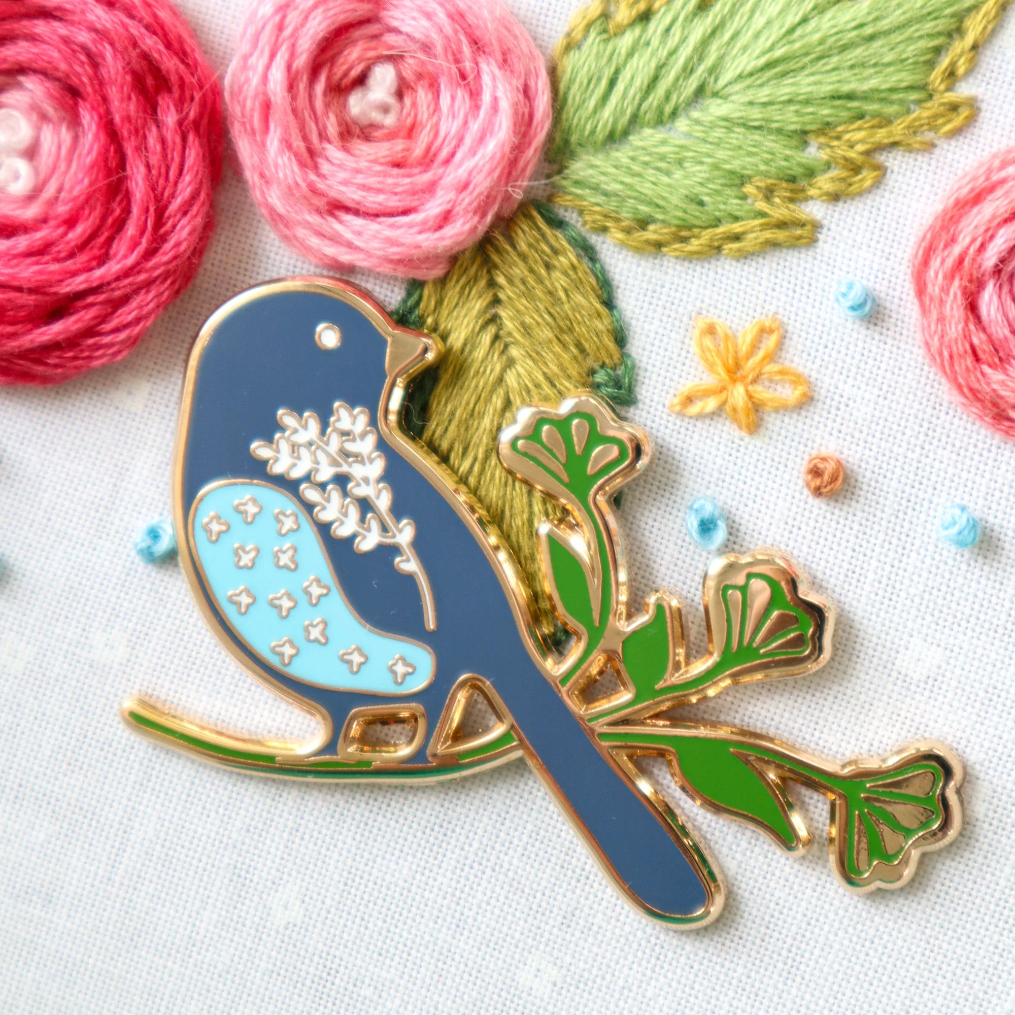 Needle Minder, SONGSPARROW BIRD by Flamingo Toes – The Singer ...