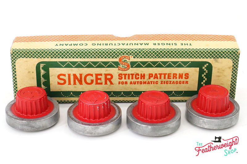 Singer Automatic Zigzagger Stitch Patterns, Vintage – The Singer ...