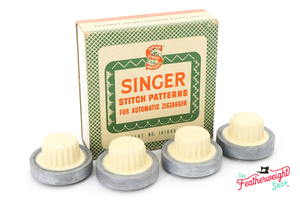 Singer Automatic Zigzagger Stitch Patterns, Vintage – The Singer ...