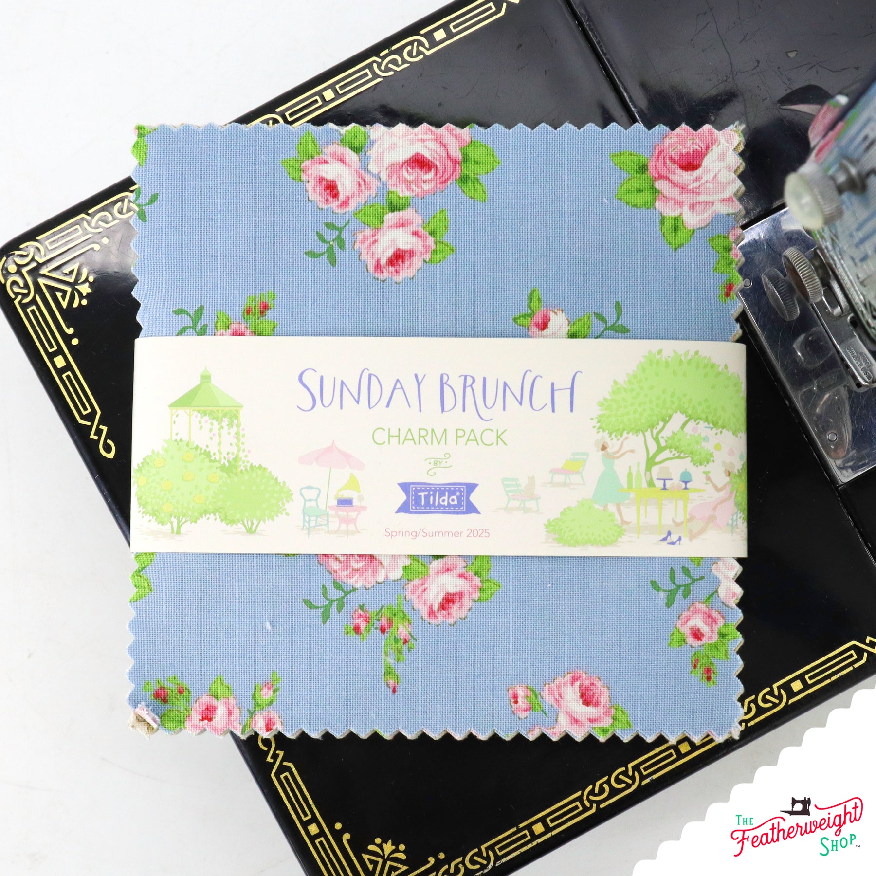 Fabric, Sunday Brunch by Tilda - 5-inch CHARM PACK – The Singer ...