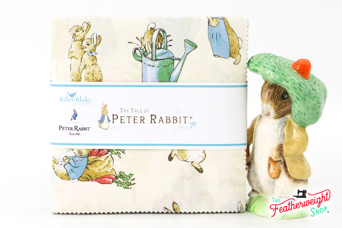 Fabric, Tale of Peter Rabbit - 5-INCH STACKER – The Singer ...