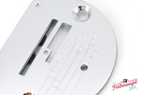 Singer Featherweight 221 Graduated Needle Stitch Plate – The Singer ...
