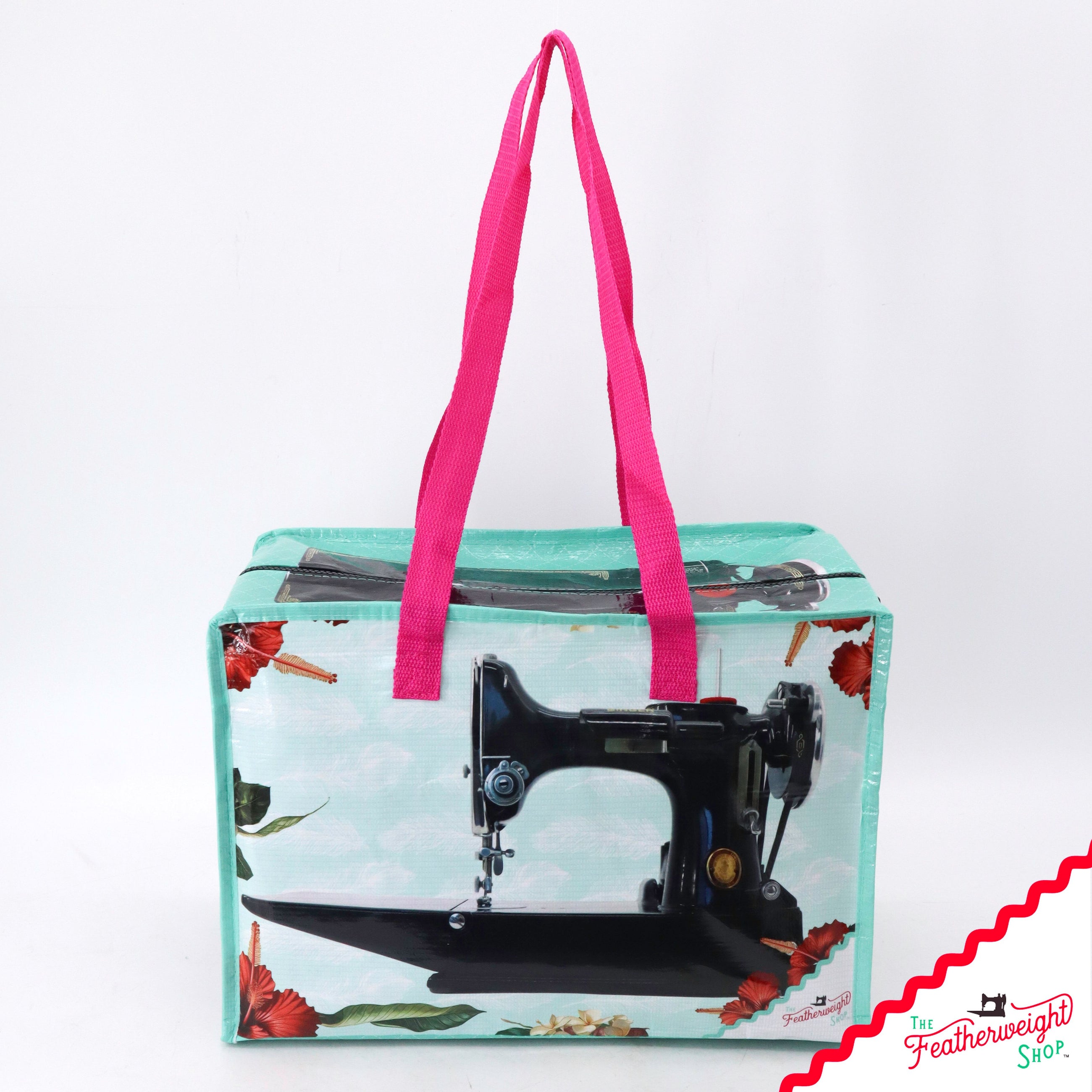 Bag, HIBISCUS Featherweight Shopping Bag – The Singer Featherweight Shop