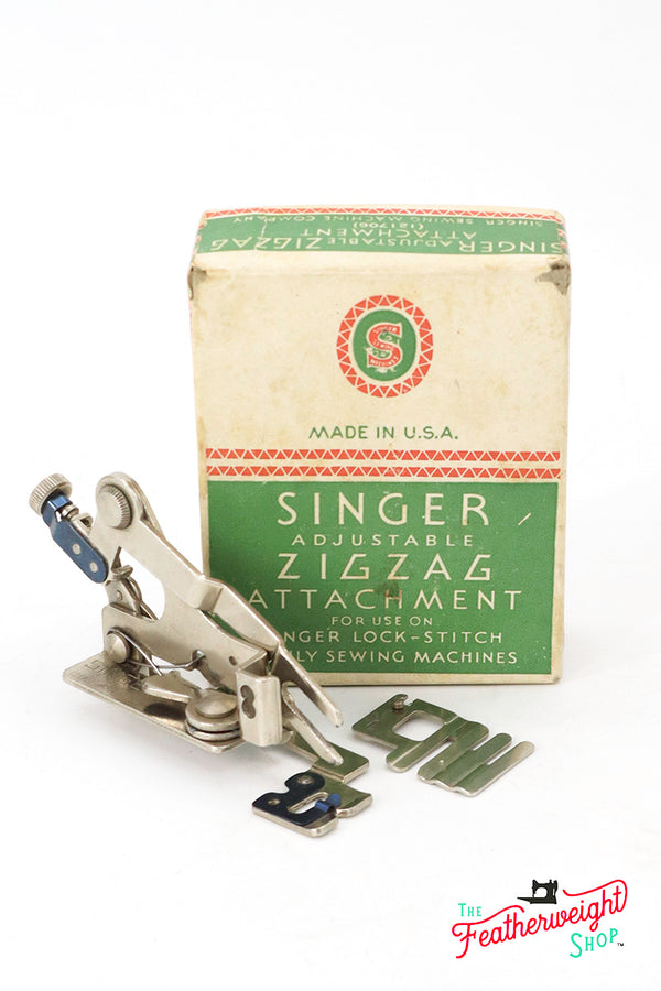 ZigZag Adjustable Attachment, Singer Featherweight (Vintage Original ...