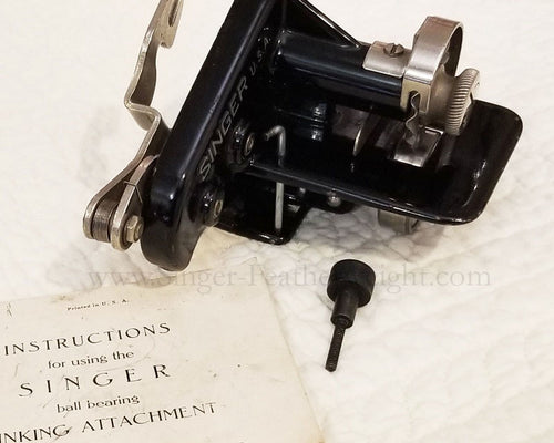 Singer Pinker Pinking Attachment, Screw and Tool (new) – The Singer ...