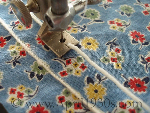 Singer Featherweight 221 - Braiding Presser Foot – The Singer ...