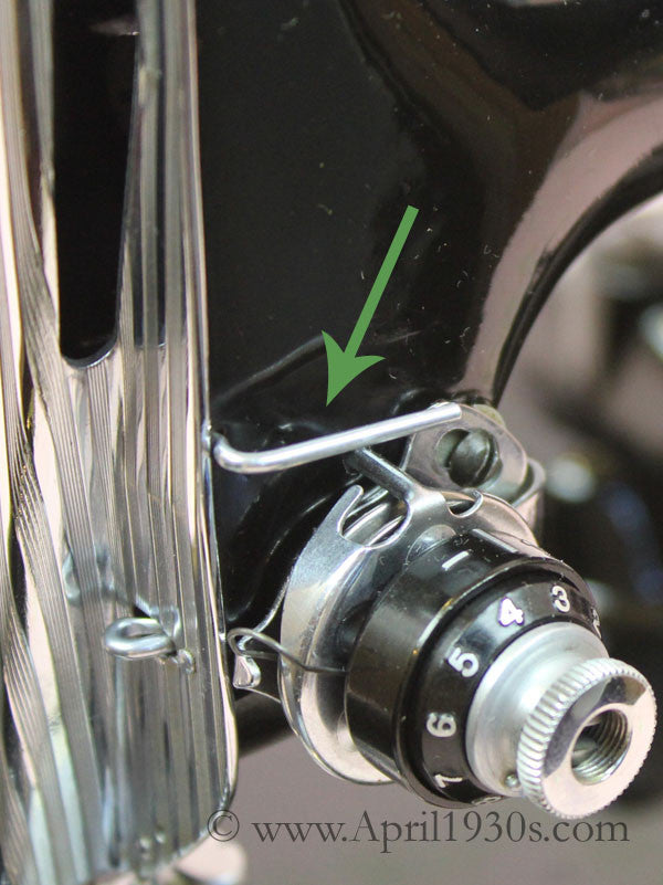 Thread Arm Guide, Singer Featherweight (Vintage Original) – The Singer ...