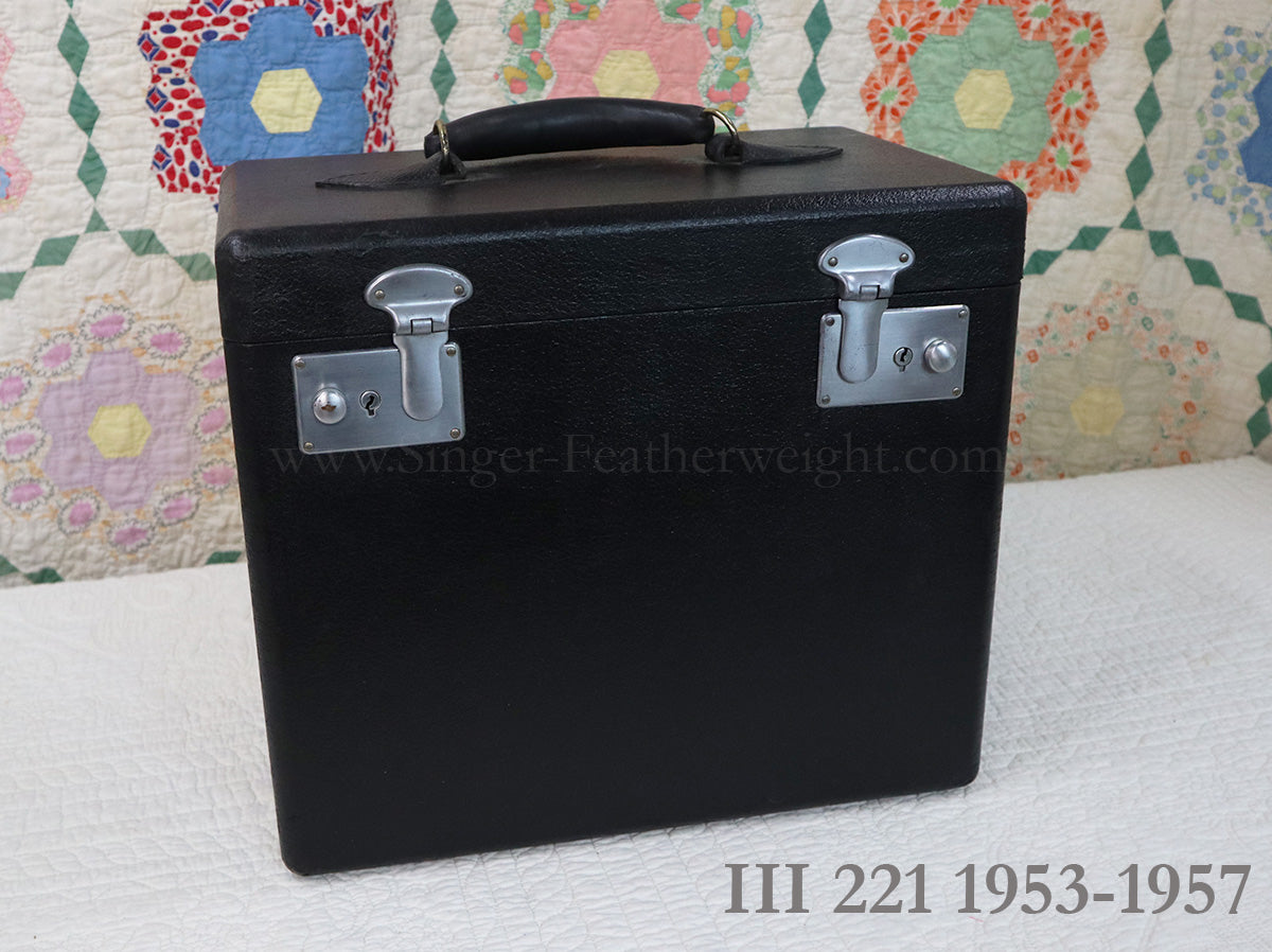 Singer Featherweight 221 Case, Vintage Original – The Singer ...