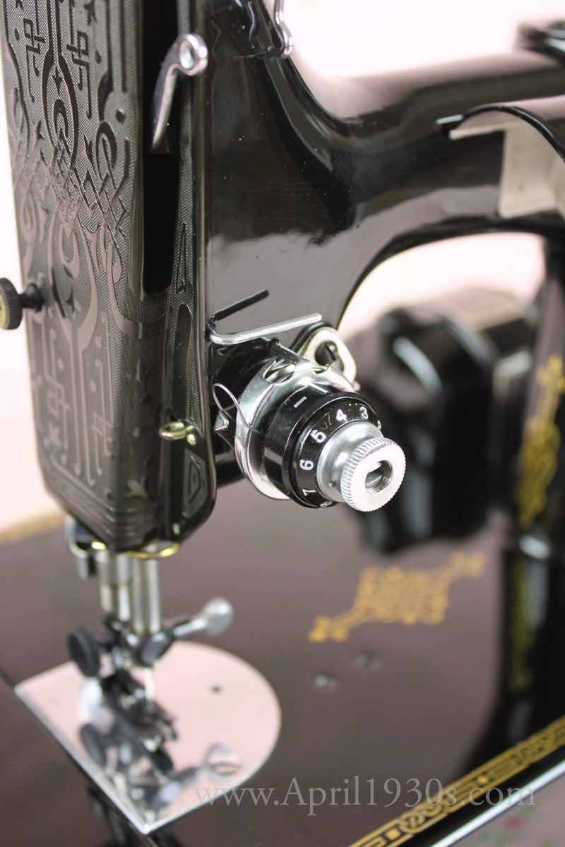 Singer Featherweight 221 Sewing Machine, BLACKSIDE AG004*** (SOLD ...