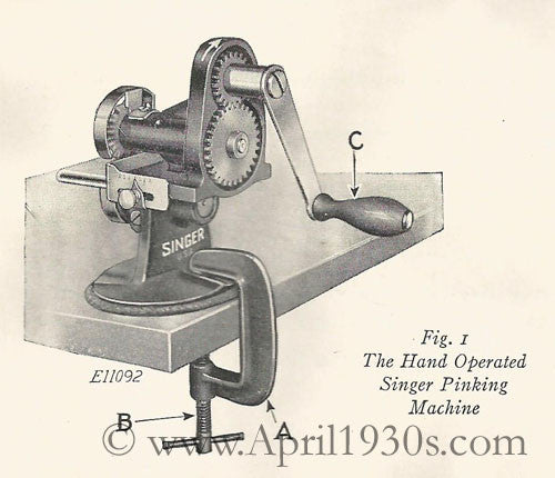 Singer SIMANCO C-Clamp for the Hand Crank Pinker – The Singer ...