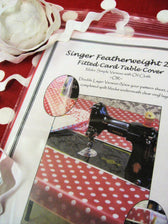 Singer Featherweight 221 Card Table Cover Pattern (digital download ...