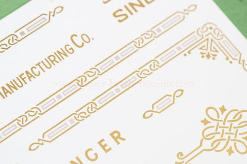 Decals, Celtic Knot for Singer Featherweight 221, 221K – The Singer ...