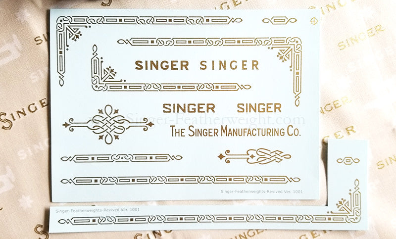 Decals, Celtic Knot for Singer Featherweight 221, 221K – The Singer ...