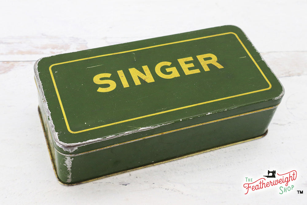 Singer Metal Attachments Tin - RARE Singer (Vintage Original) – The ...