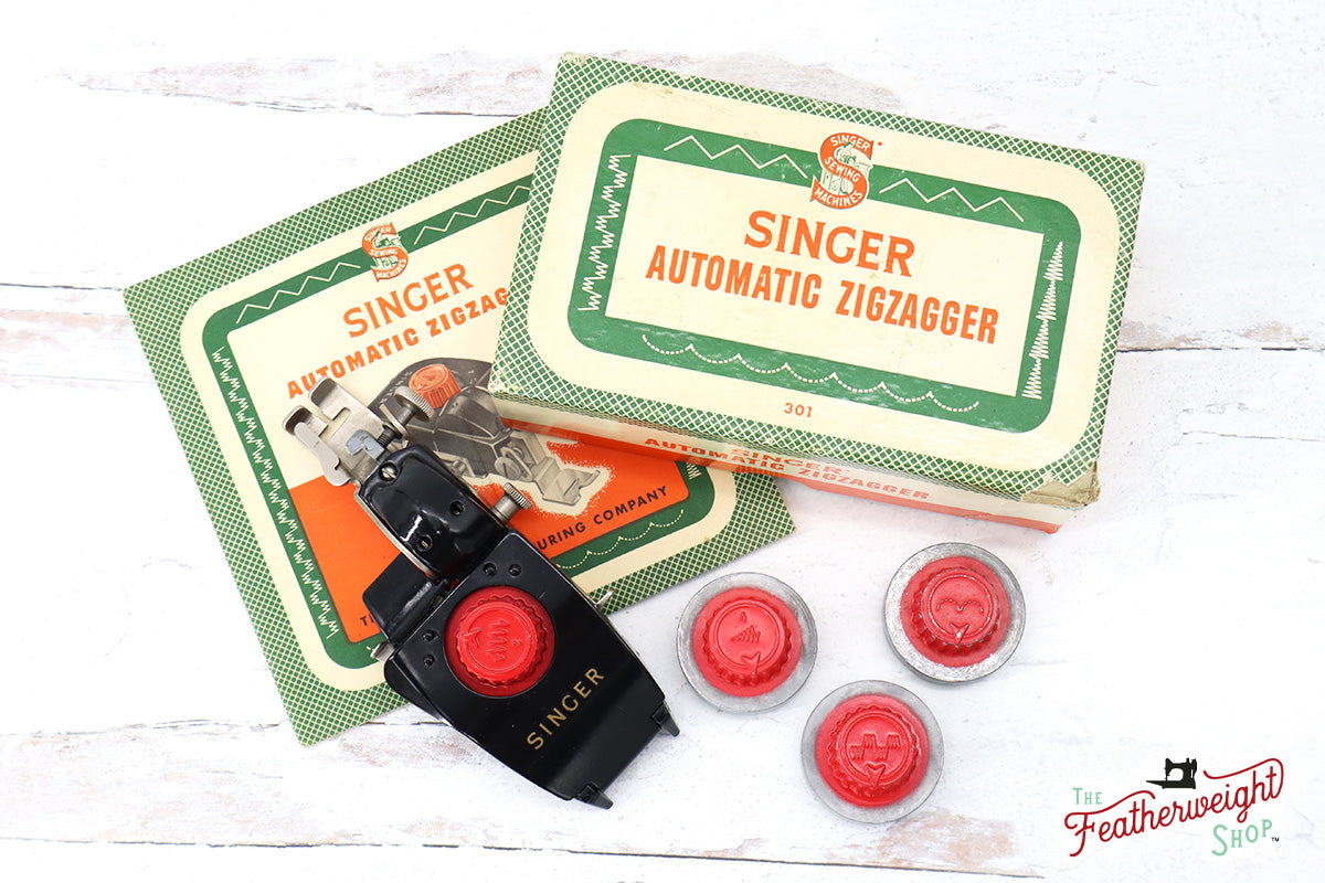 Vintage Singer Automatic Zigzagger Attachment – The Singer Featherweight Shop