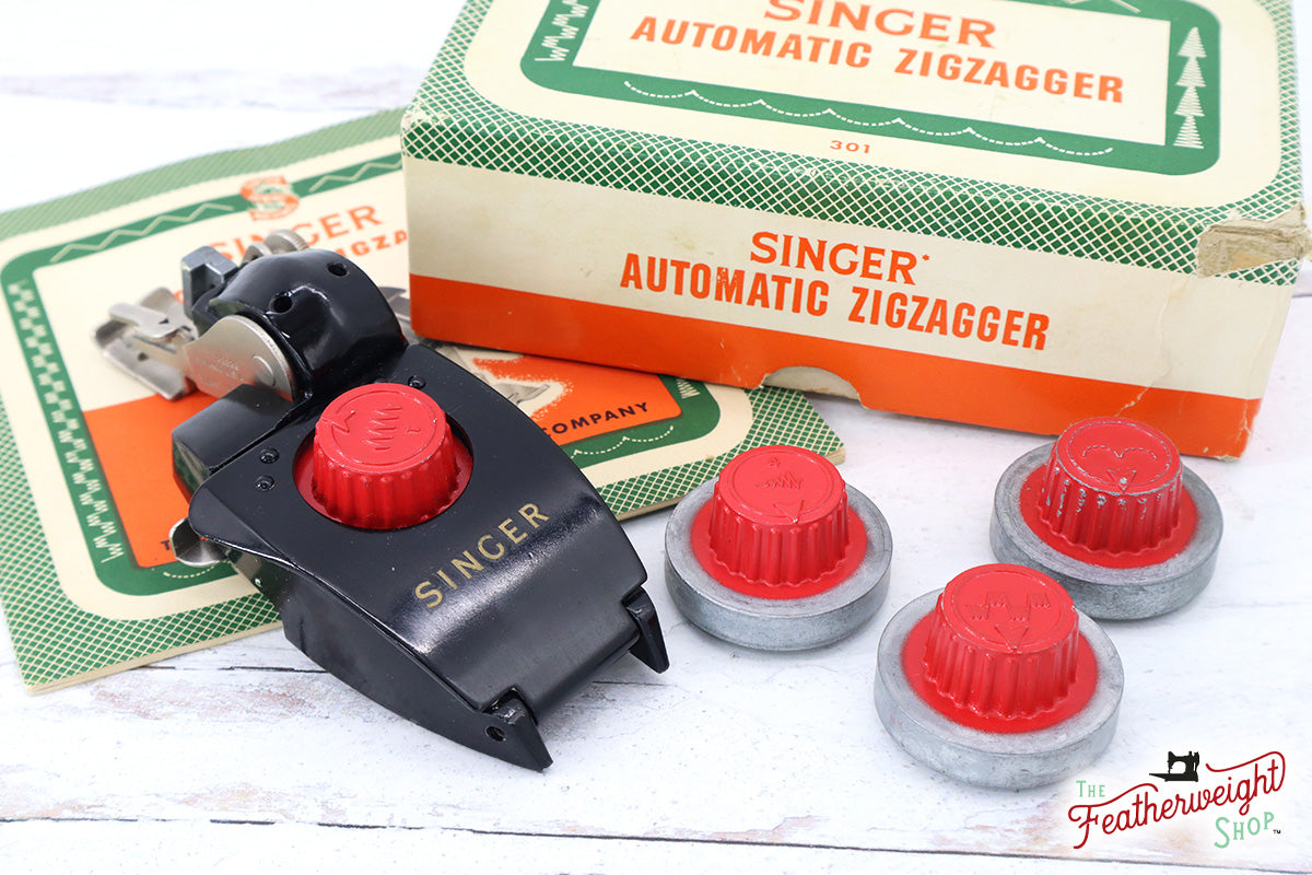 Vintage Singer Automatic Zigzagger Attachment – The Singer Featherweight Shop