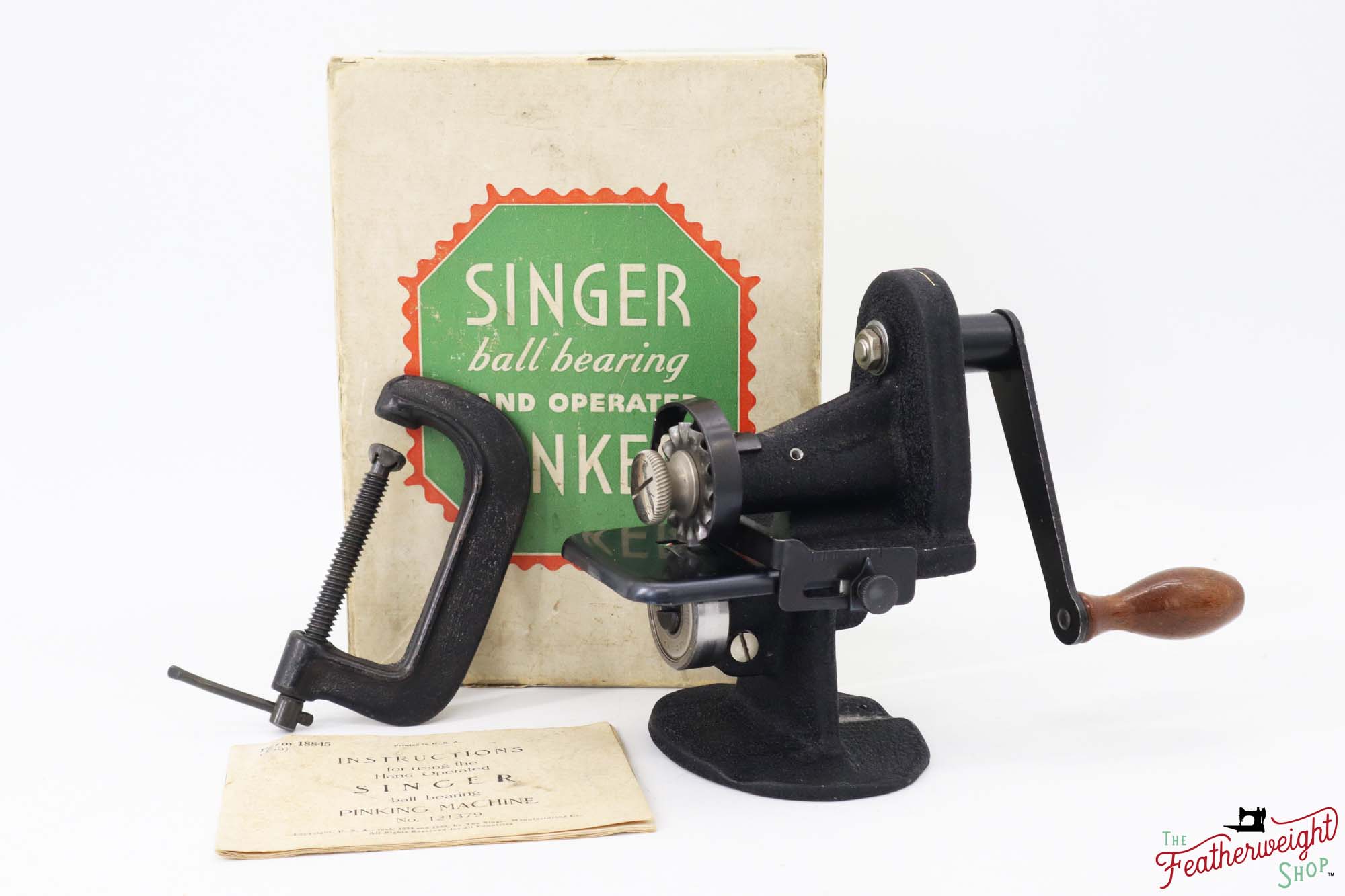 Hand Crank Pinker, Singer (Vintage Original) – The Singer Featherweight ...