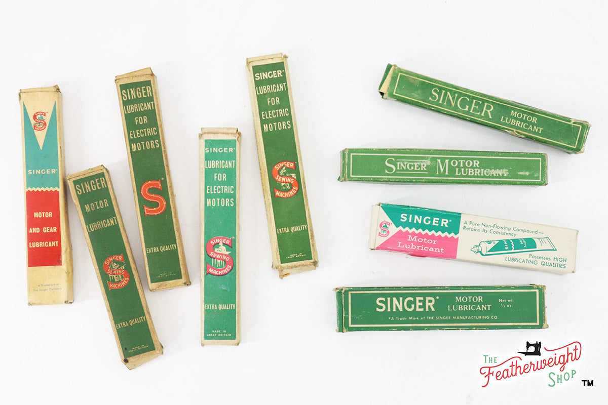 Original Vintage Singer Sewing Machine Motor Lubricant – The Singer ...