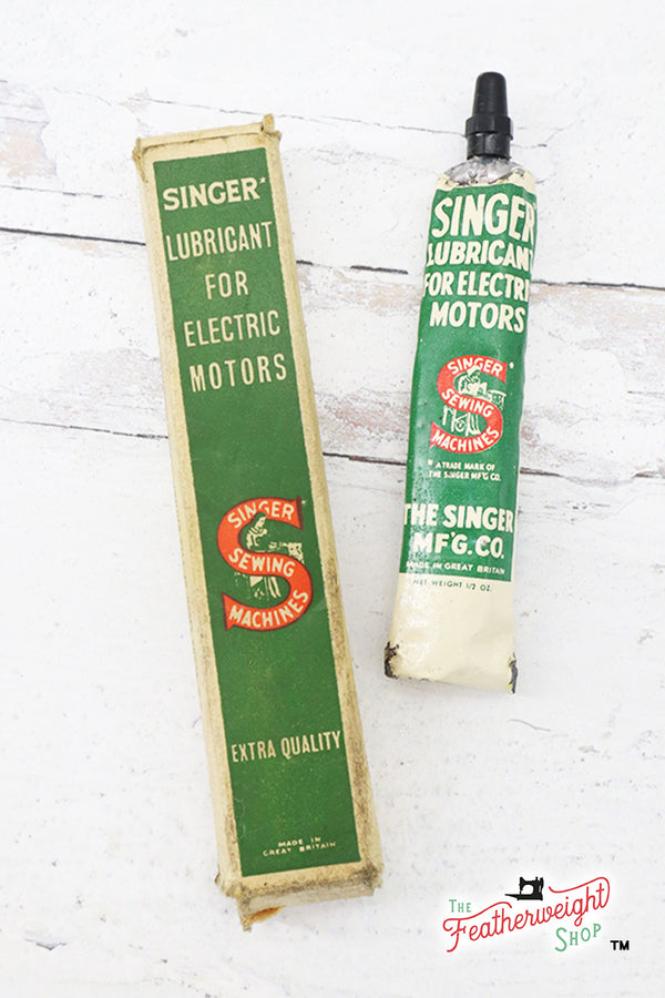 Original Vintage Singer Sewing Machine Motor Lubricant – The Singer ...