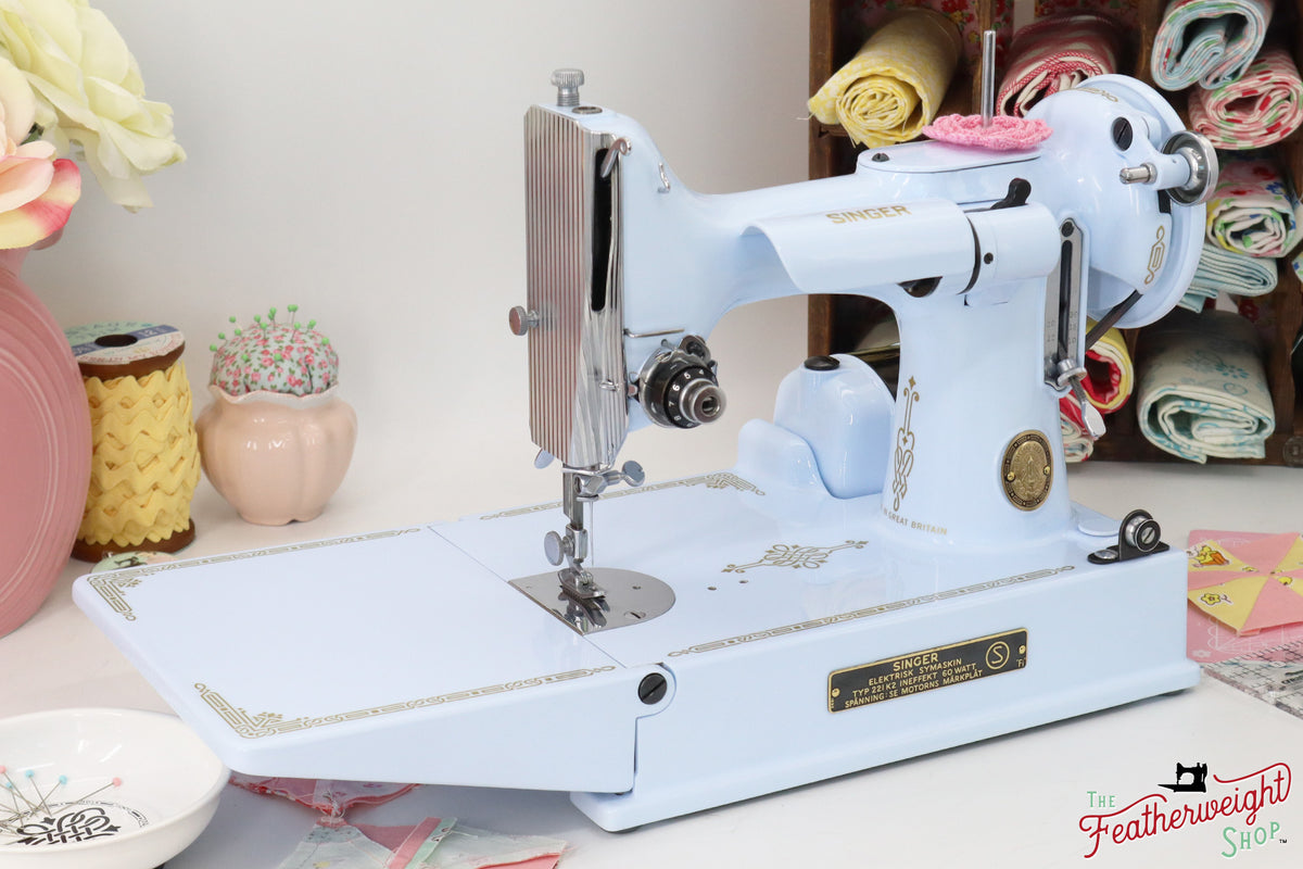 Singer Featherweight 221 Centennial Sewing Machine For Sale – The ...