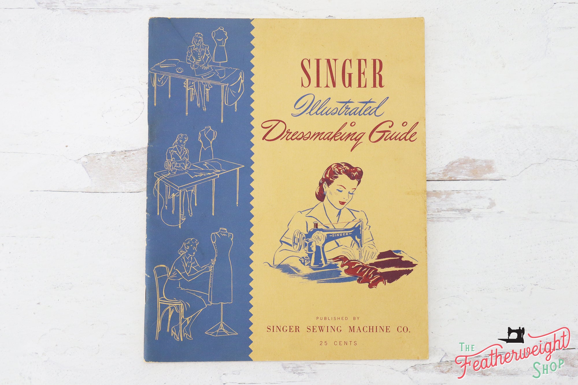 Book, Singer Illustrated Dressmaking Guide (Vintage Original) – The ...